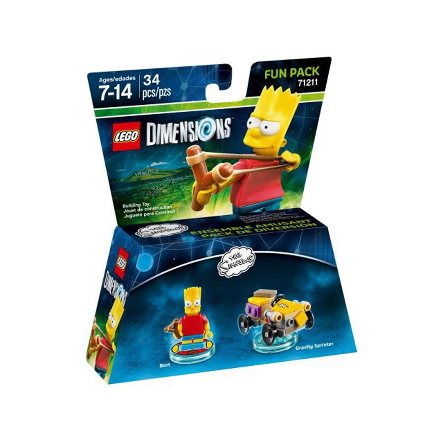LEGO® 71211: The Simpsons Bart Fun Pack | Empire Bricks - Shippin ...