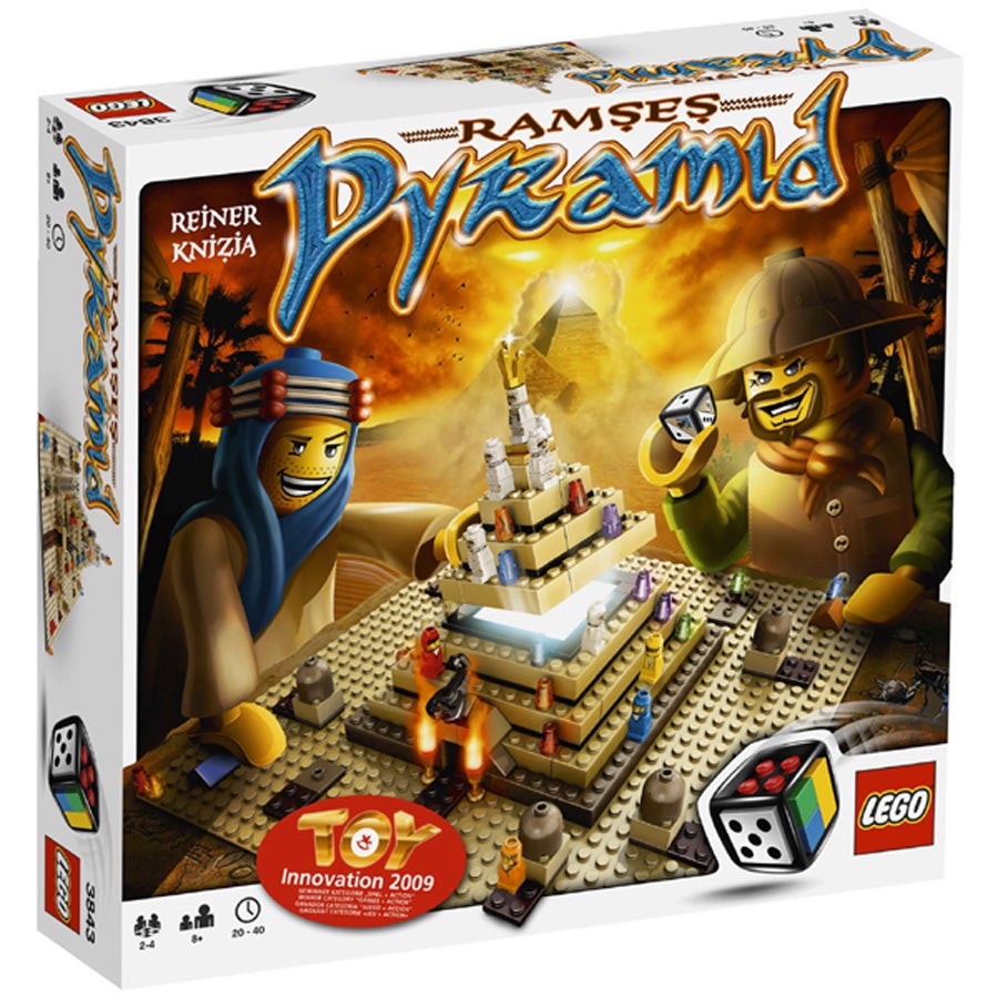 LEGO 3843: Ramses Pyramid Board Game | Empire Bricks - Shippin' Bricks ...