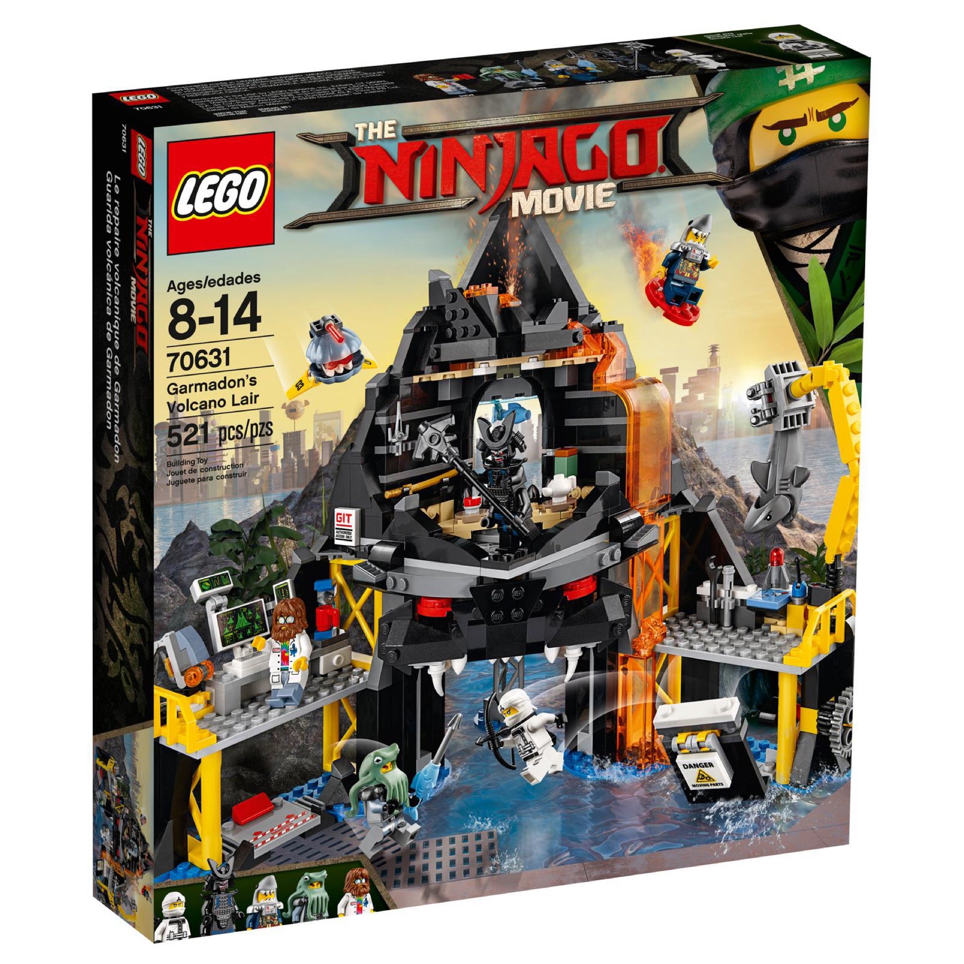 LEGO® 70631: Garmadon's Volcano Lair | Empire Bricks - Shippin' Bricks ...