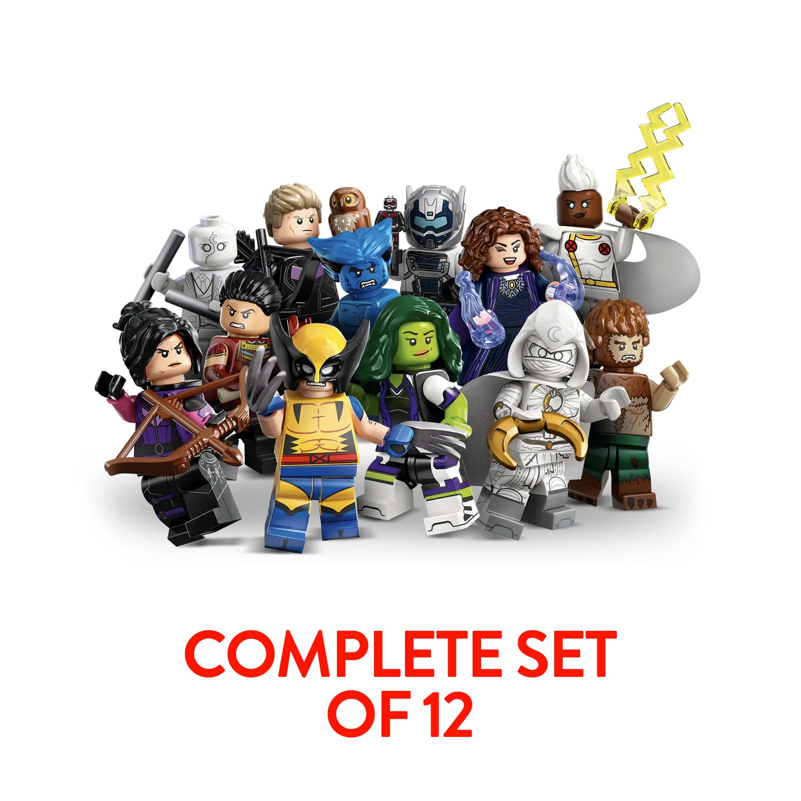 LEGO® SET OF 12: LEGO® Minifigures Marvel Series 2 | Empire Bricks ...
