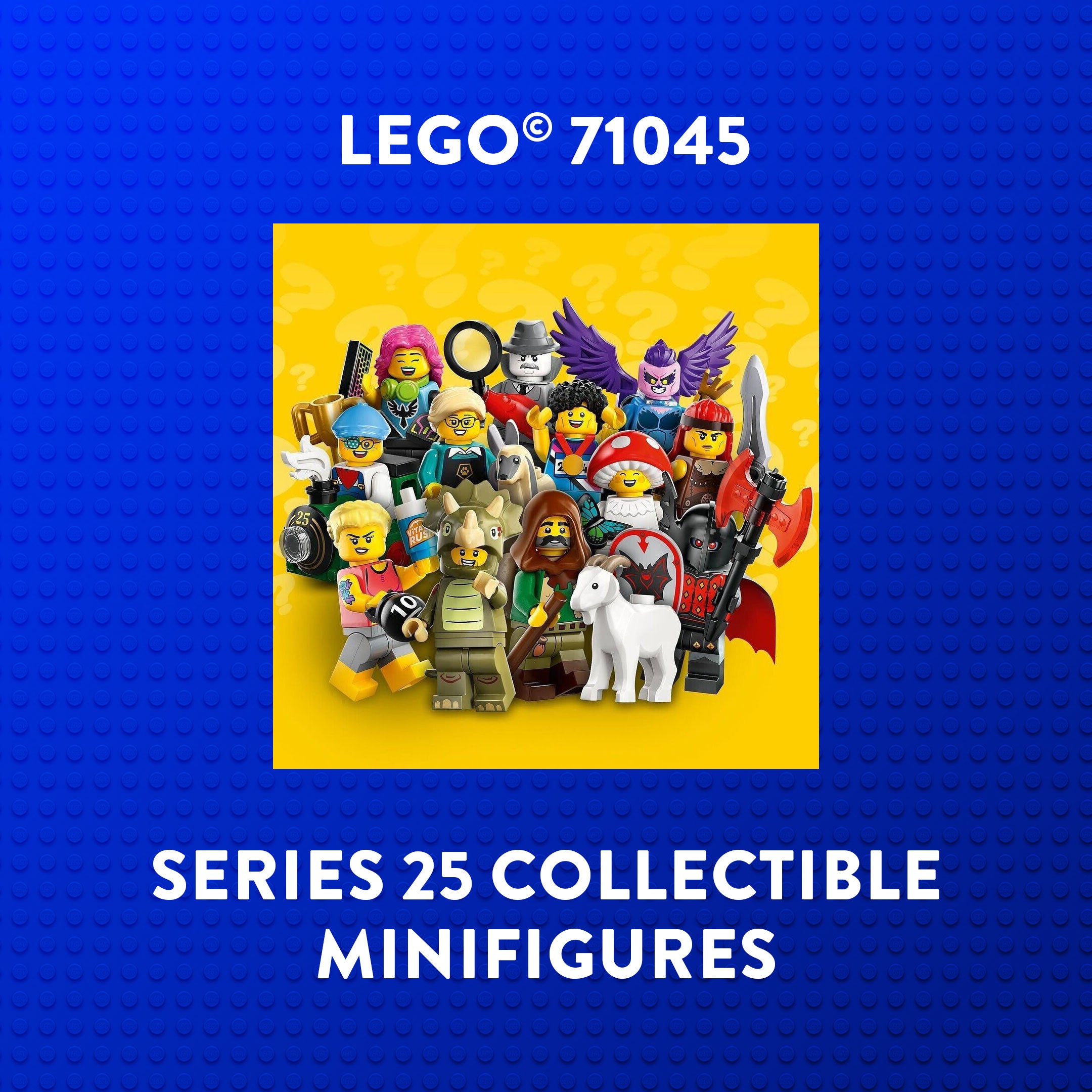**Pre- Order** SET OF 12: LEGO® Collectible Series 25 Minifigures