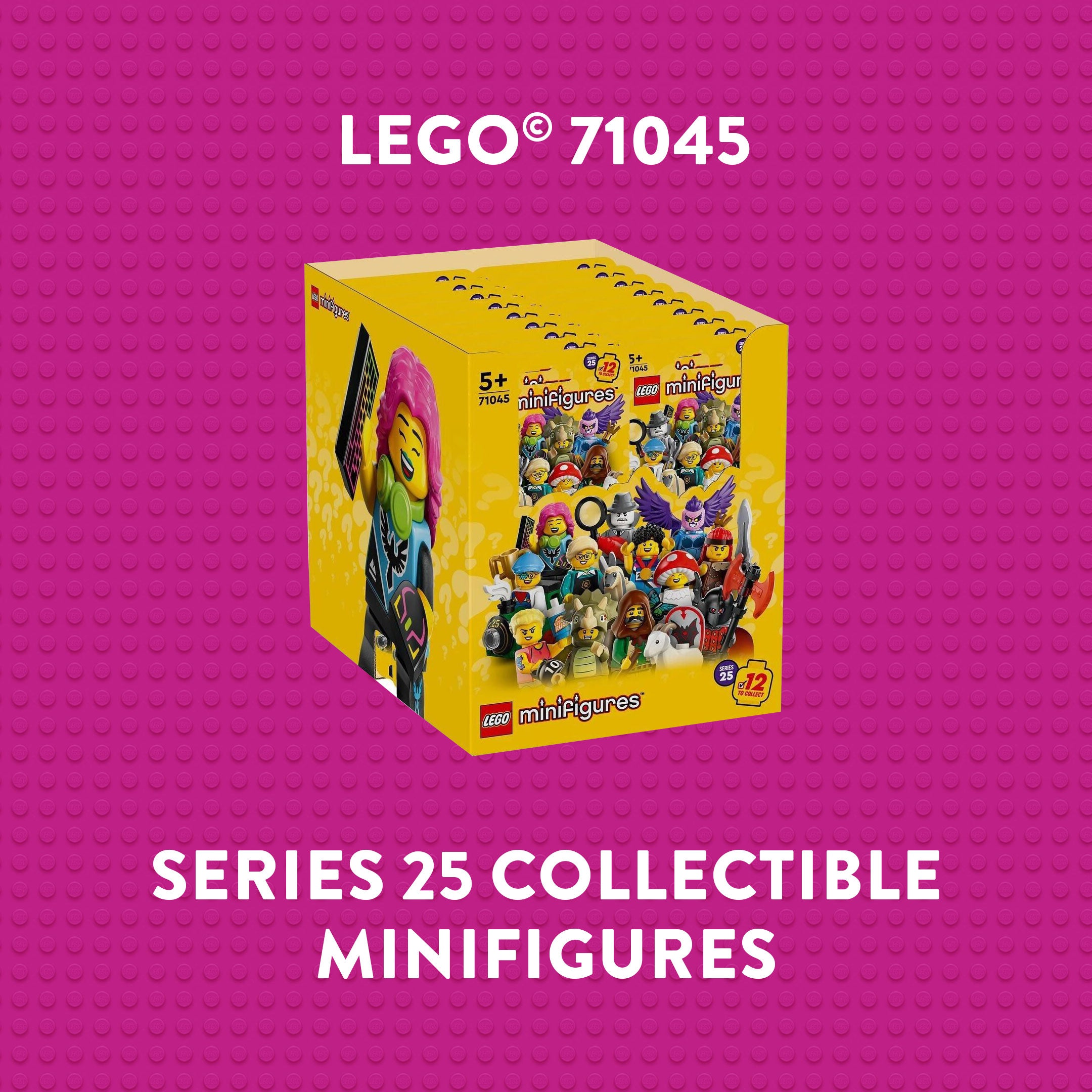 **Pre- Order** Box of 36: LEGO® Collectible Series 25 Minifigures